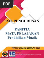 Senarai Semak Kandungan Fail Panitia 2025 | PDF