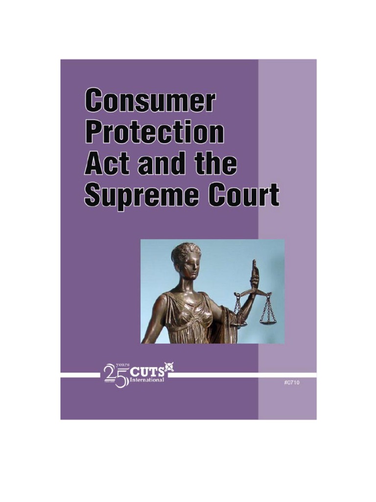 COPRA SupremeCourt | PDF | Consumer Protection | Supreme Courts