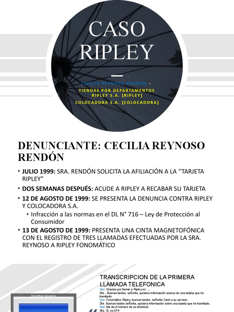 Caso Ripley | PDF | Discriminación | Los consumidores
