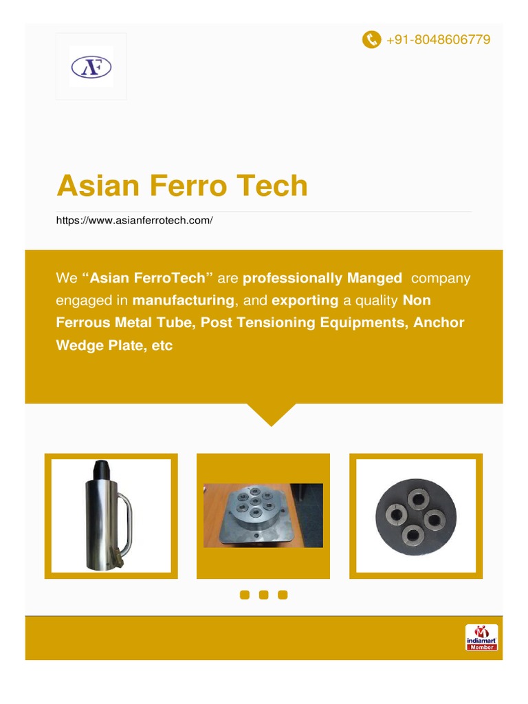 Asian Ferro Tech | PDF | Building Engineering | Manufactured Goods