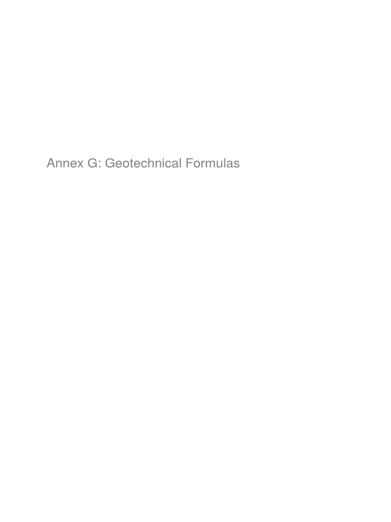 DGCS Volume 2C Annex G | PDF | Deep Foundation | Classical Mechanics