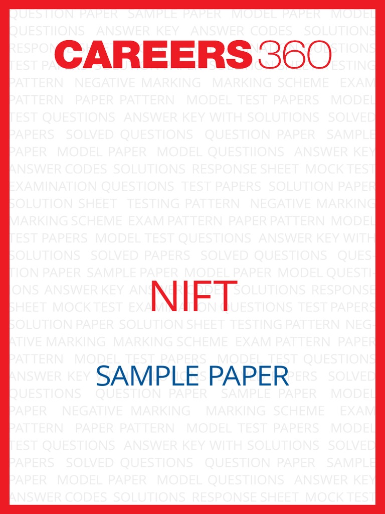 NIFT Sample - Papers 1 | Download Free PDF | Business