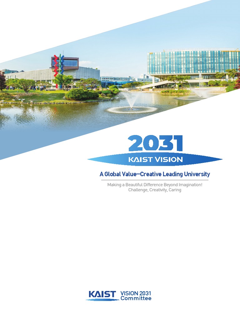 KAIST Vision 2031 | PDF | Entrepreneurship | Massive Open Online Course