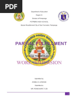 My 10-Day Work Immerssion Sample Journal | PDF