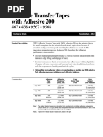 Nano-Tack Clear PET - Technical Data Sheet (EN) | PDF | Humidity ...