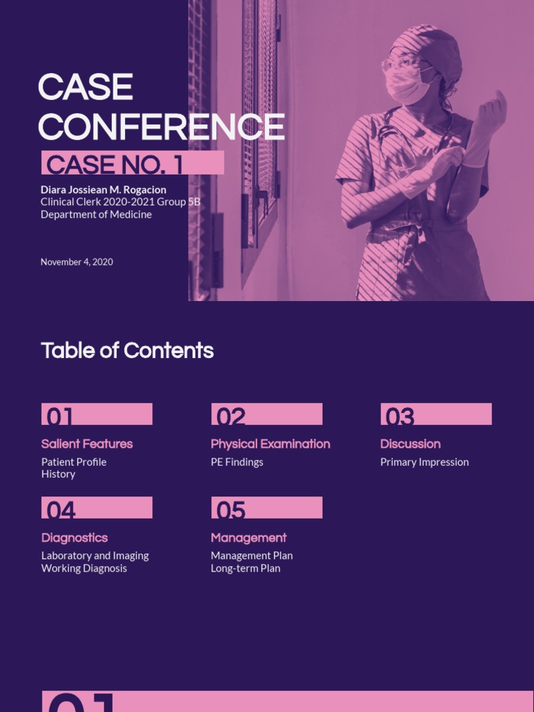 Med Casecon 1 | PDF | Meningitis | Headache