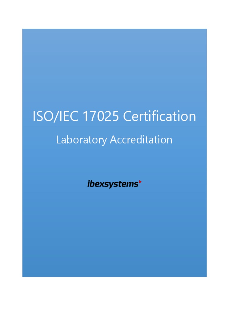Iso 17025 Certification PDF | PDF