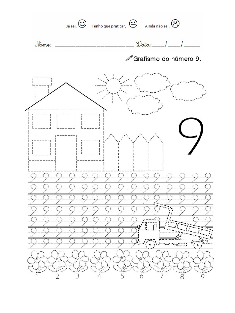 Grafismo Numeros 9 | PDF