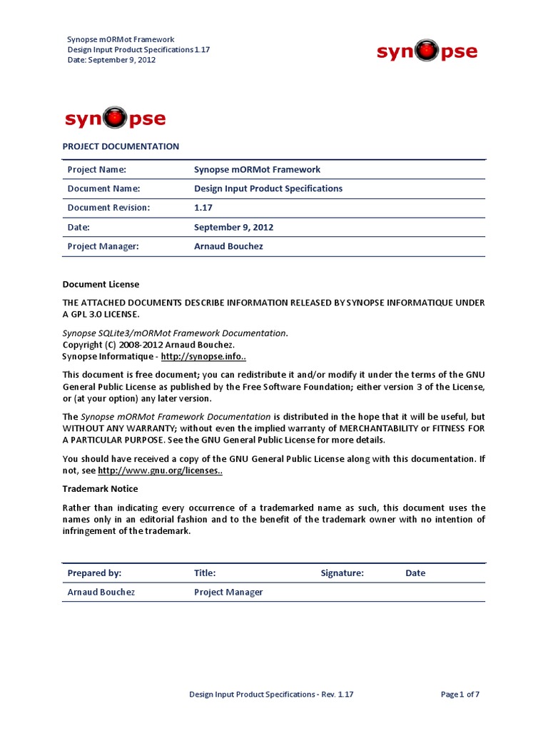 Synopse mORMot Framework DI 1.17 PDF | PDF | Client–Server Model | Representational State Transfer