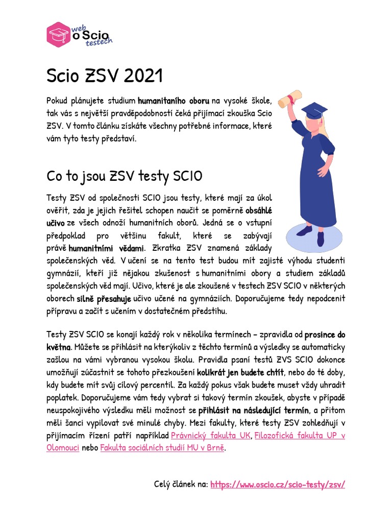 Scio ZSV 2021 | PDF