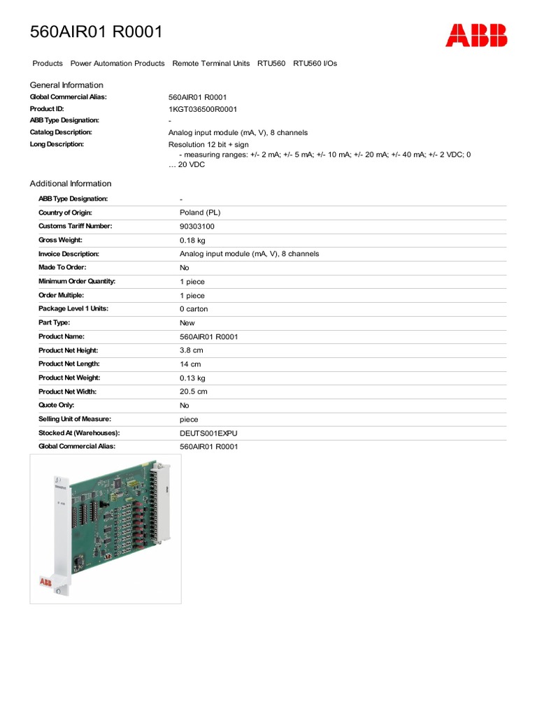 560air01 R0001 | PDF