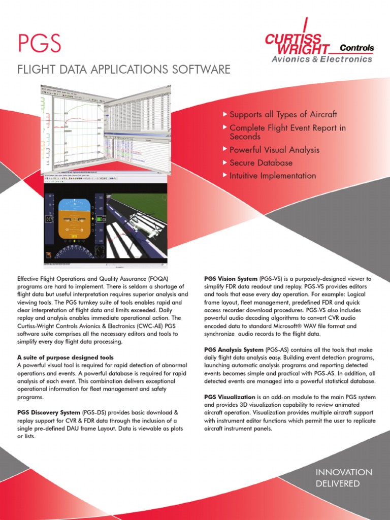 Flight Data Applications Software | PDF | Flight Recorder | Databases