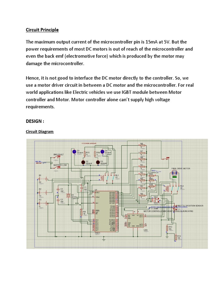 V.C.U (Vehicle Control Unit) PDF | PDF | Electric Motor | Direct Current
