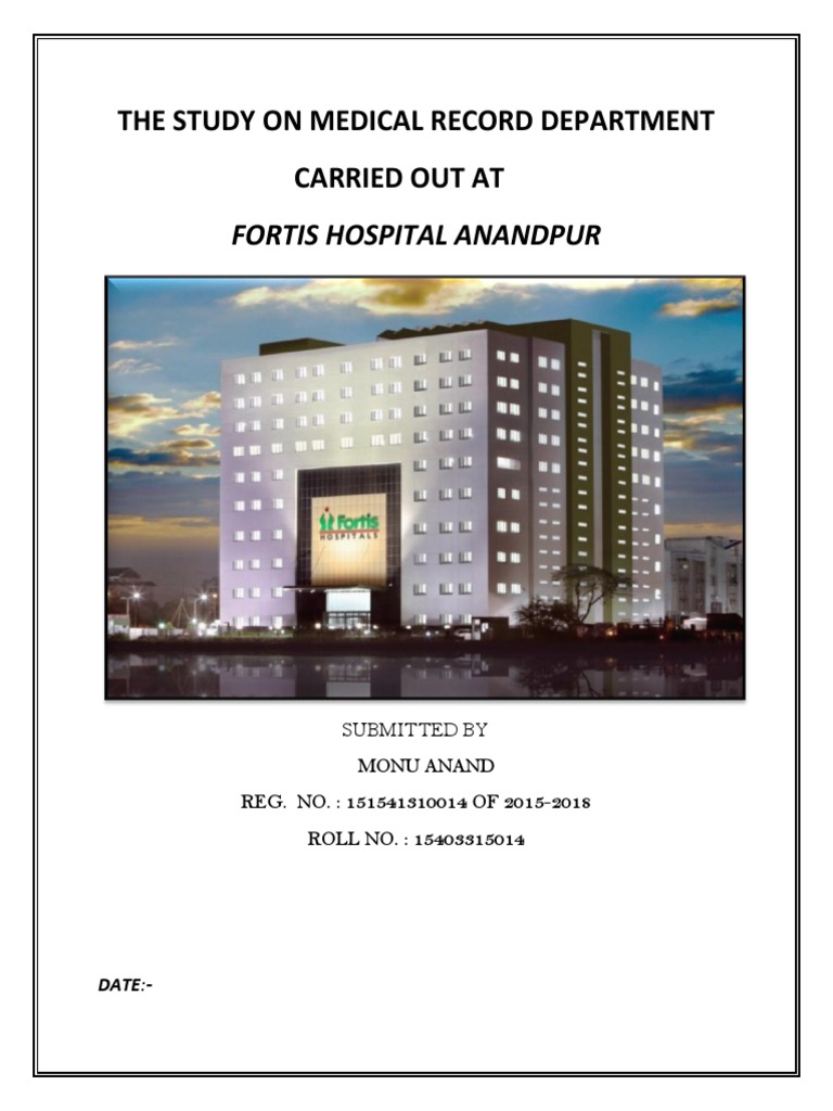 Fortis Analysis | PDF | Medical Record | Hospital
