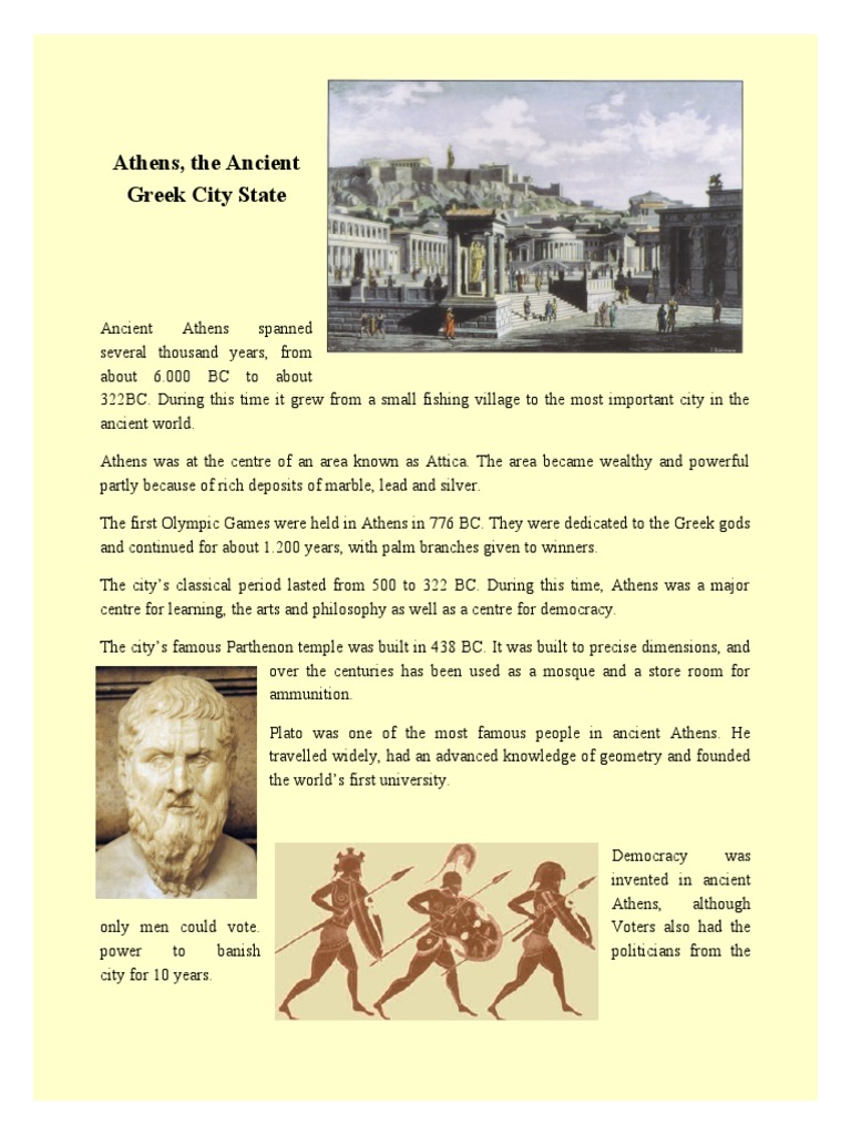 Ancient Athens: Birthplace of Democracy | PDF | Social Science