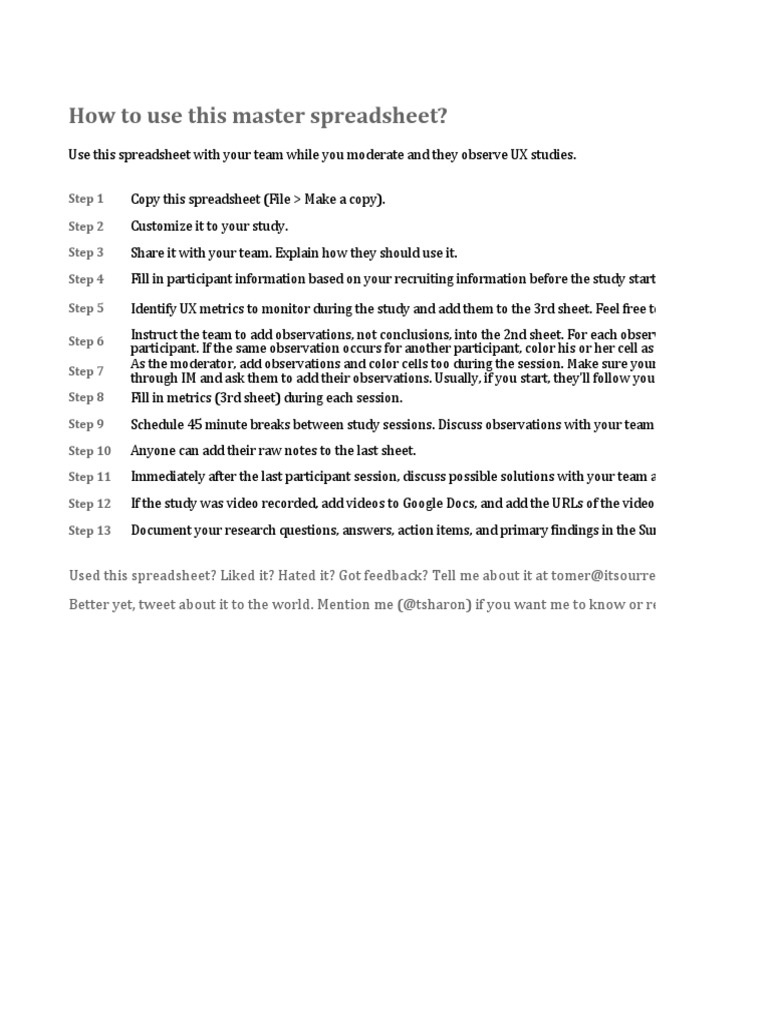 The Rainbow Spreadsheet (Master) | PDF | Spreadsheet | Psychological ...