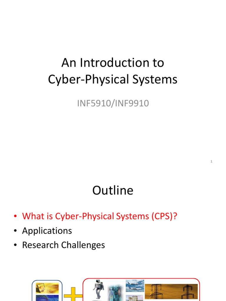 Cyber Physical Systems | PDF | Wireless Sensor Network | Data Center