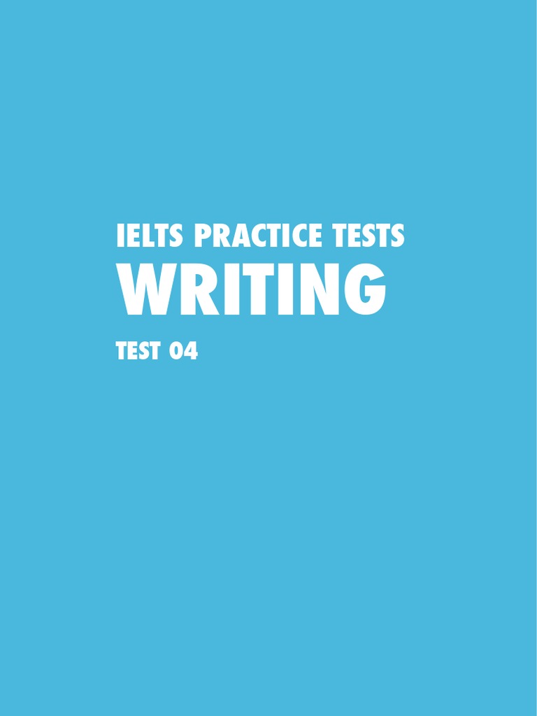 IELTS Practice Test 04 Writing GT | PDF | Copyright | Download