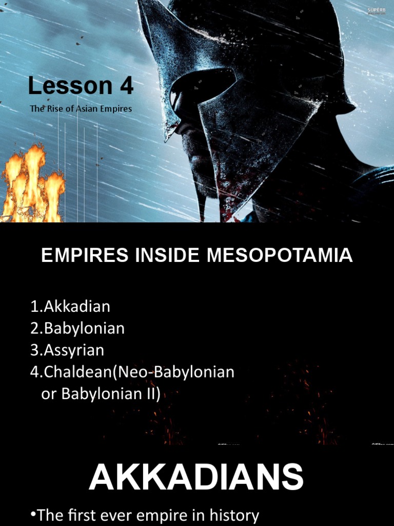 Lesson 4: The Rise of Asian Empires | PDF | Babylonia | Babylon