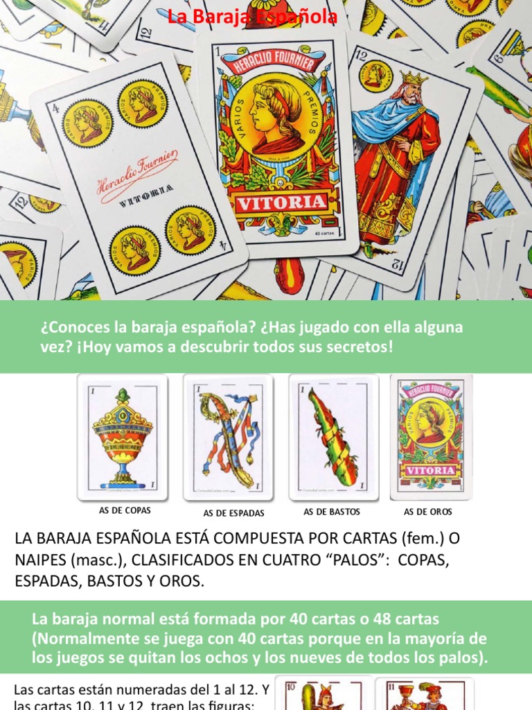 La Baraja Española | PDF | Efímera | Juego de azar