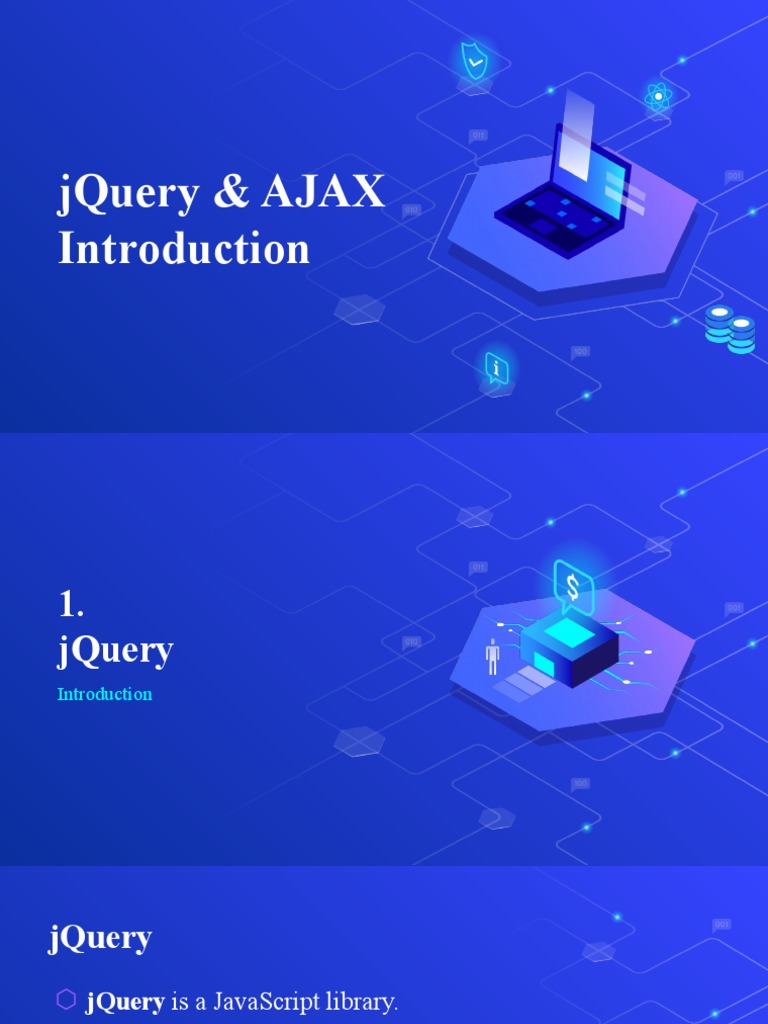 Lec08 Jquery And Ajax Introduction Pdf Ajax Programming J Query