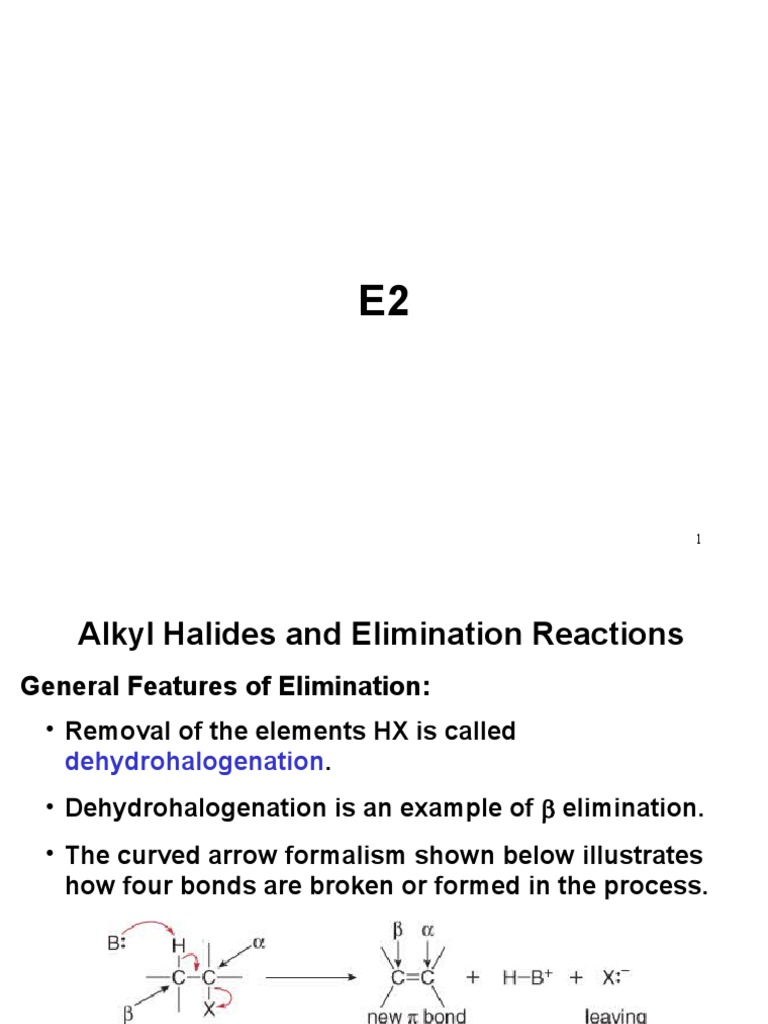 E2 | PDF | Alkene | Chemical Reactions