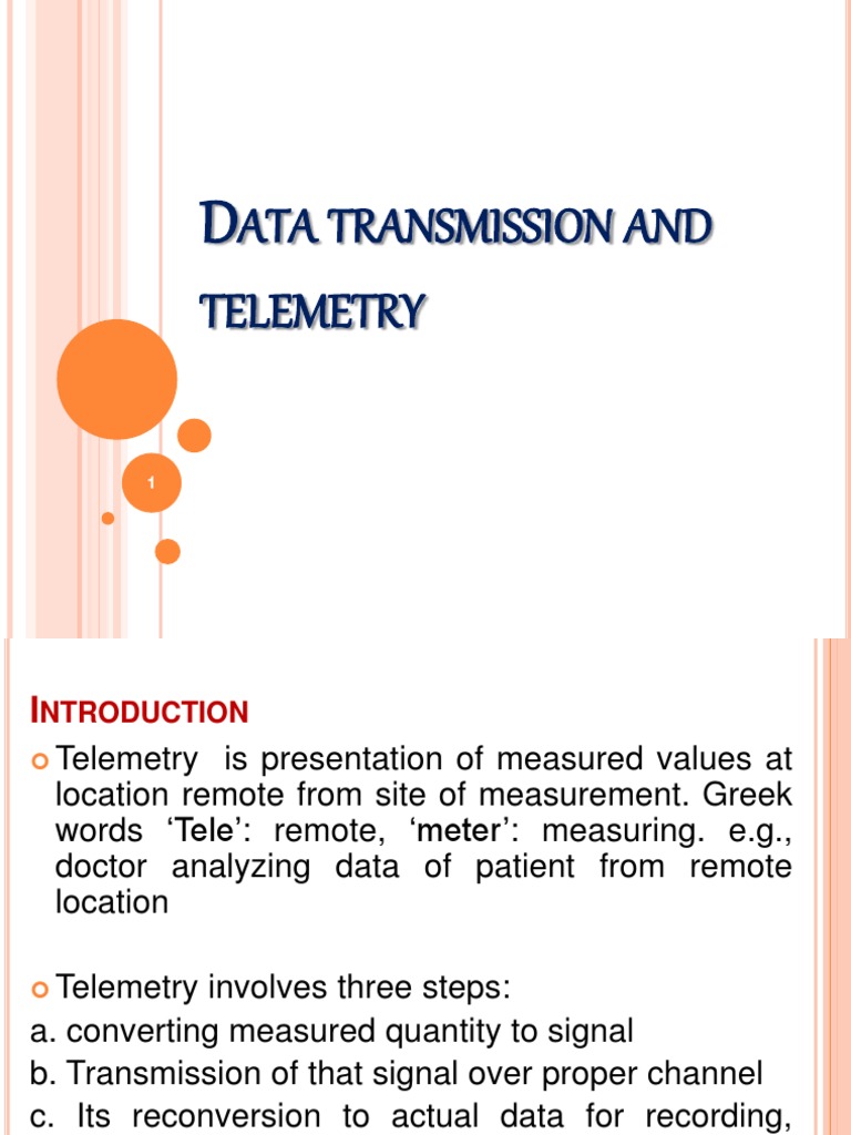 Telemetry Systems Overview | PDF | Telemetry | Frequency Modulation