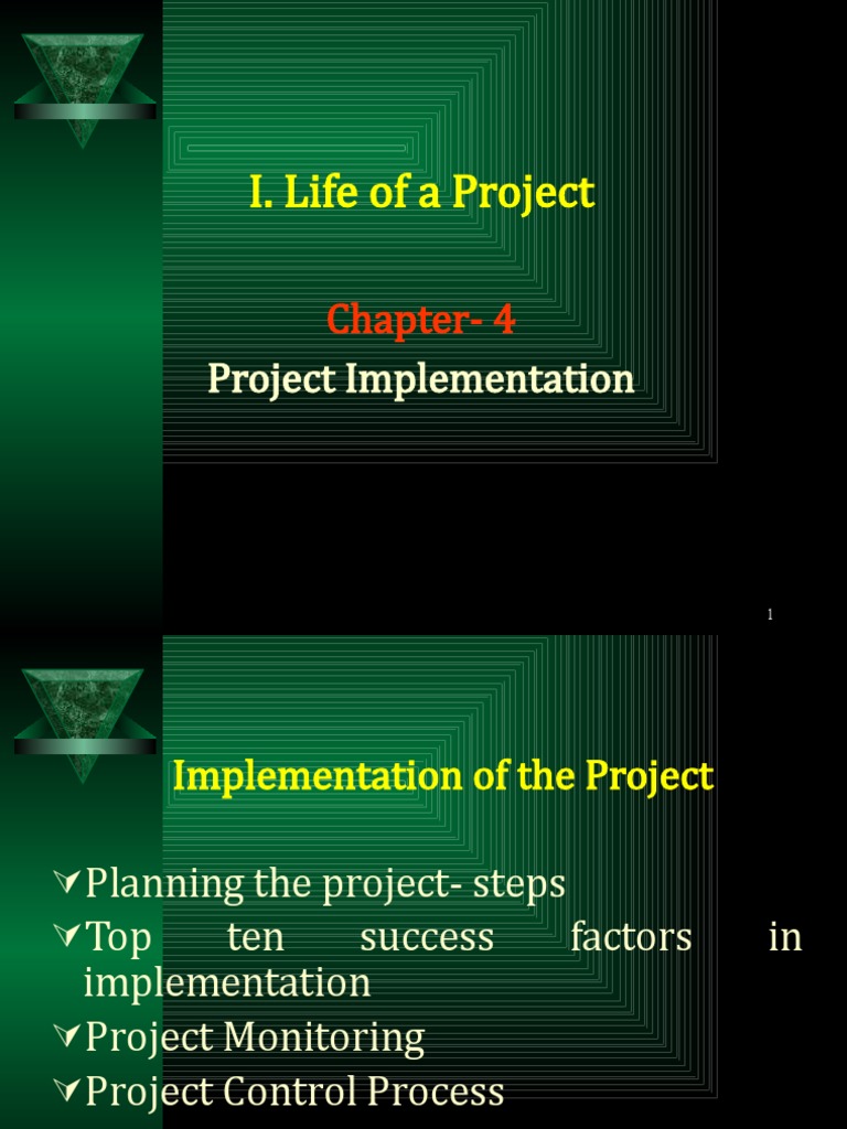 Ch04 Implementation | PDF | Project Management | Business