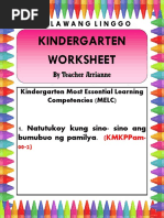 Letrang MM Activity Sheets | PDF