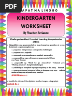 Letrang BB Kindergarten Worksheets | PDF