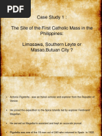 Evidences of The First Mass in The Philippines in Masao, Butuan | PDF