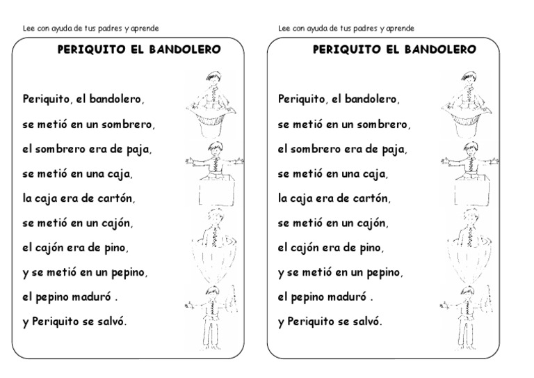 Periquito El Bandolero | PDF Periquito El Bandolero | PDF