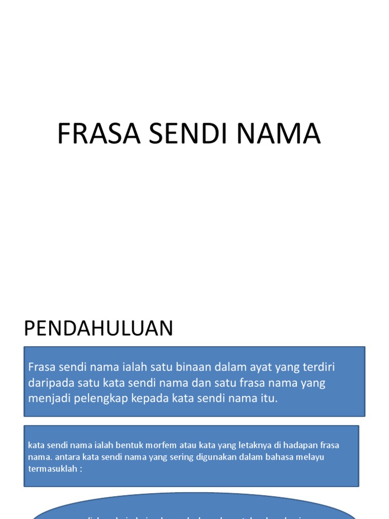 Frasa Sendi Nama | PDF