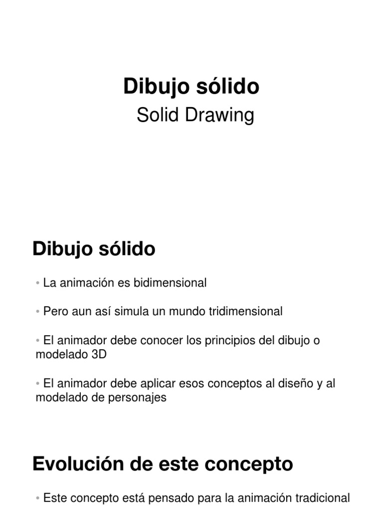 Dibujo Solido PDF | PDF