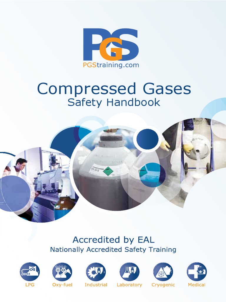 Compressed Gases: Safety Handbook | PDF | Valve | Carbon Dioxide