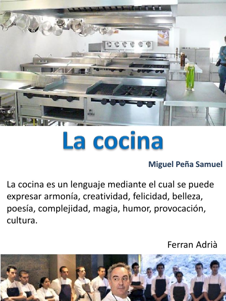 Clase 2 La Cocina | PDF | Estufa de cocina | Cocinando