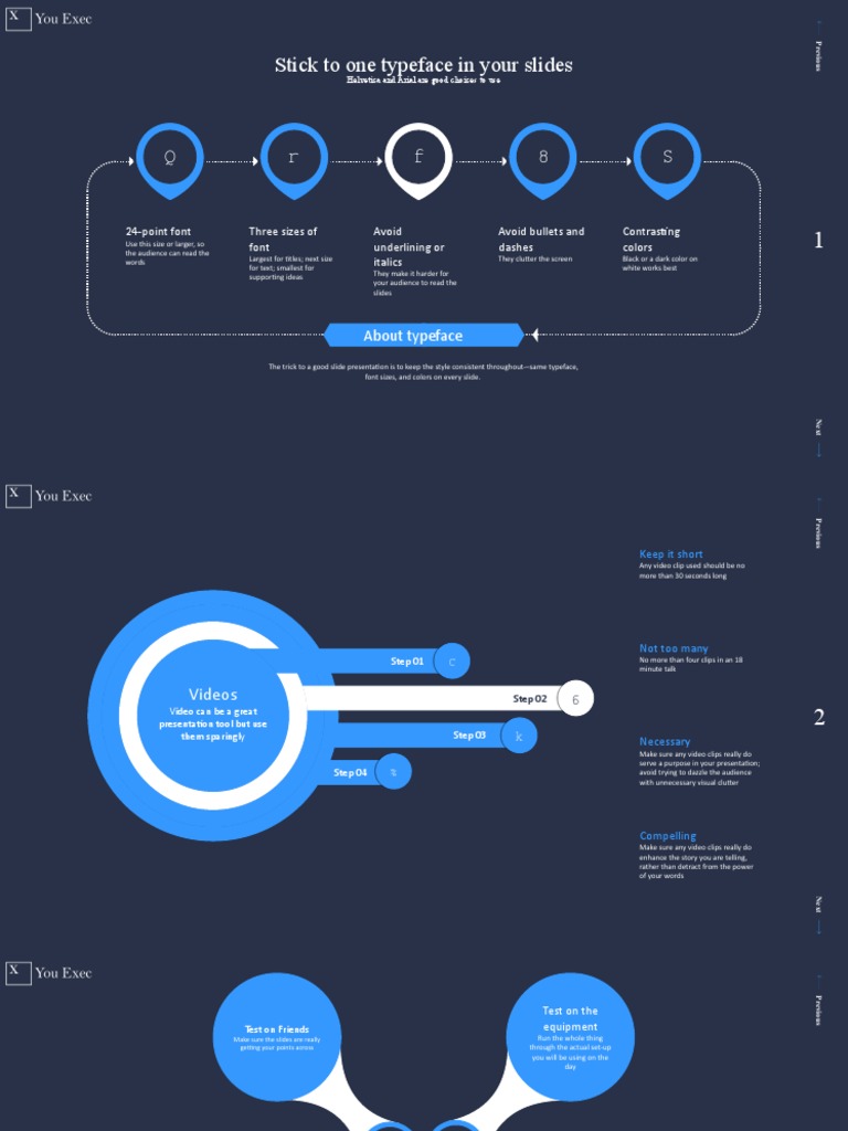 You Exec - Keynote Presentation - Infographics-2 | PDF | Typefaces | Arial