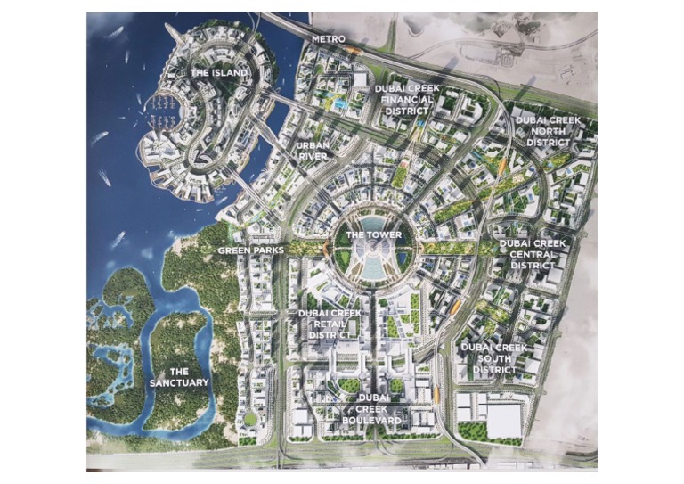 Dubai Creek Harbour Masterplan | PDF