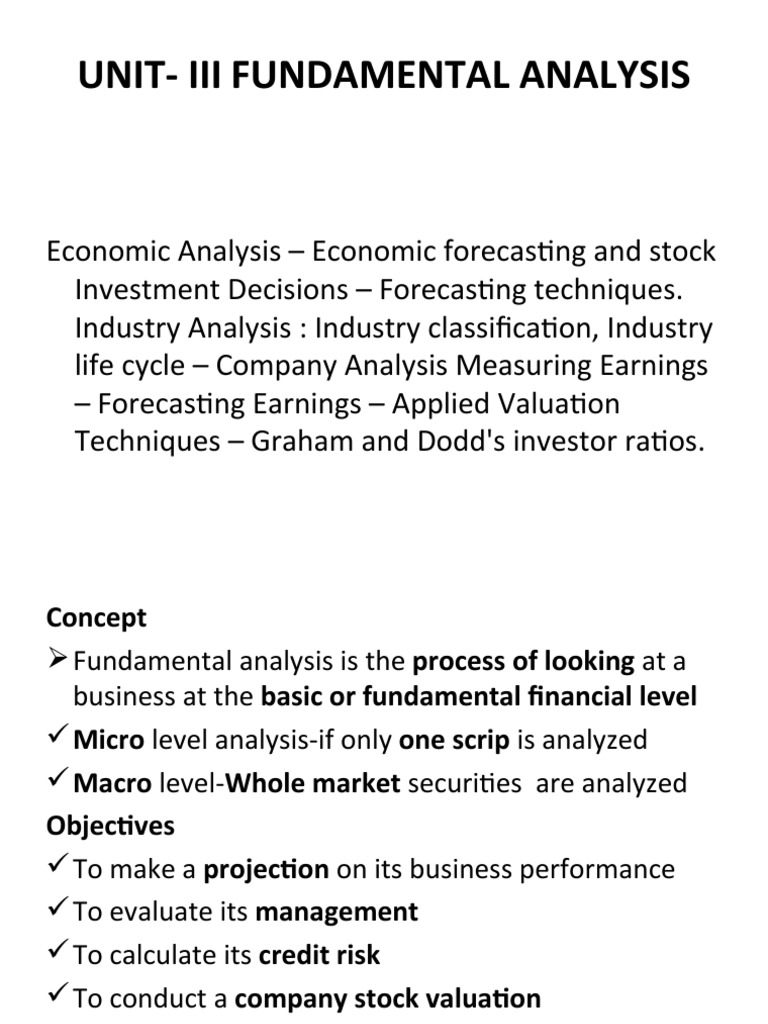Sapm Unit 3 | PDF | Forecasting | Economics