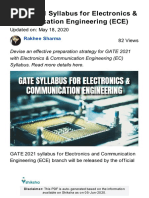 GATE 2027 ECE Plan | PDF