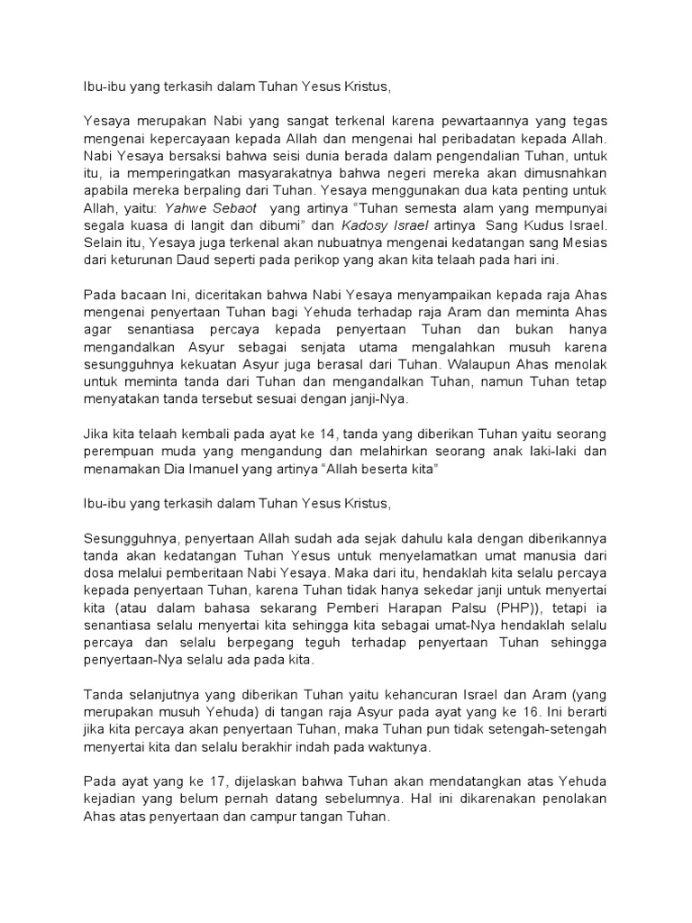 Tanda Bagi Raja Ahas | PDF