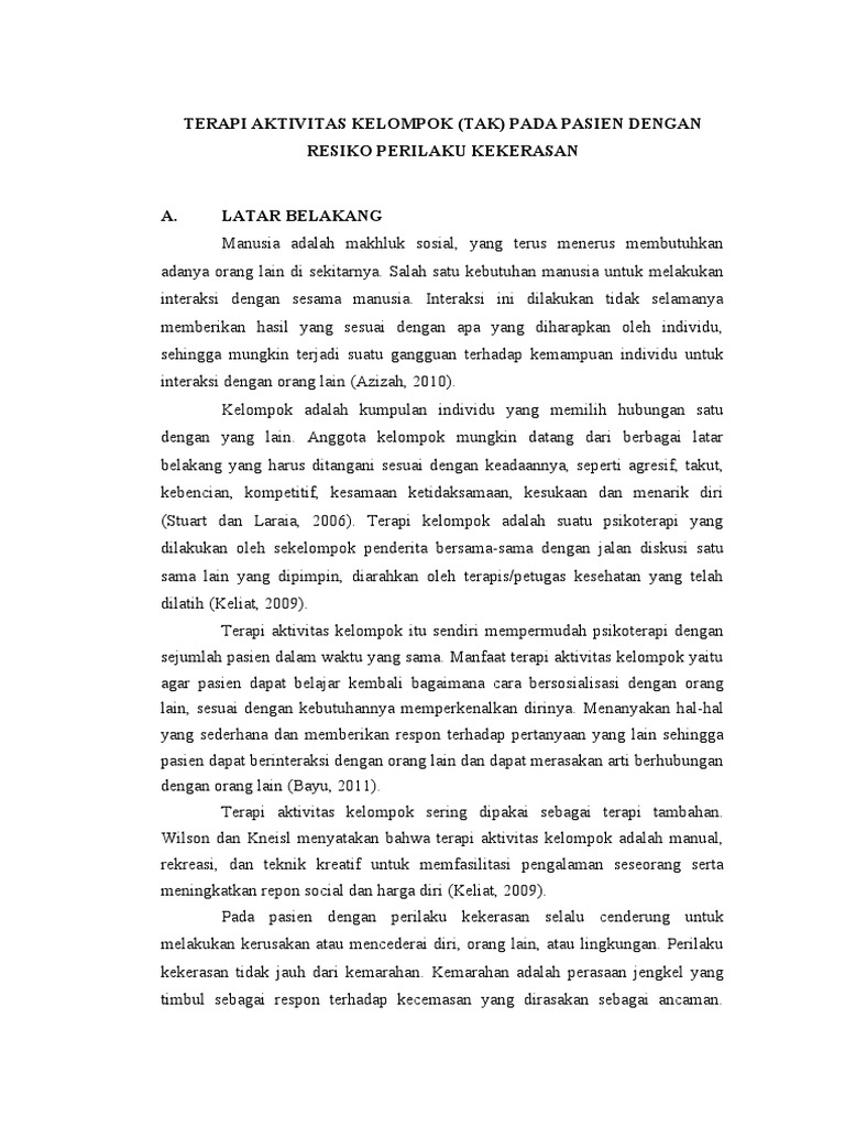 Tak Pada Pasien RPK | PDF