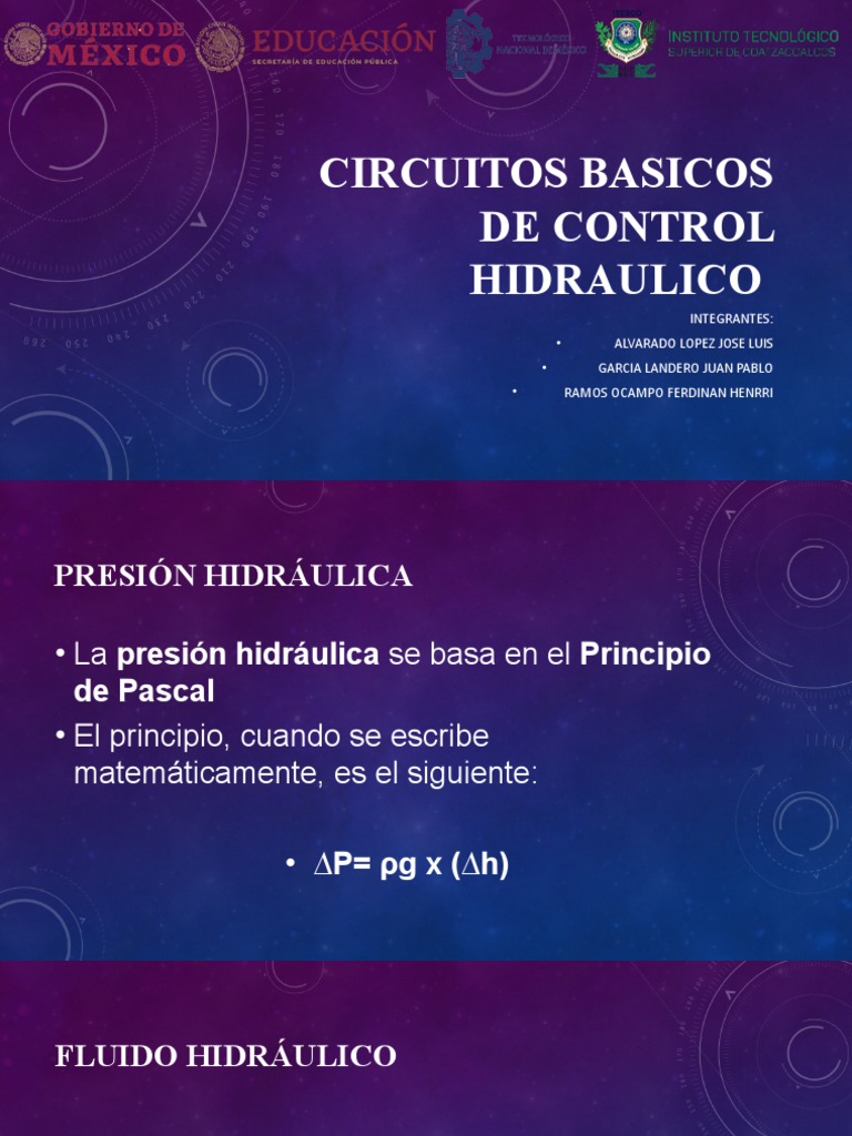 Circuitos Basicos de Control Hidraulico | PDF