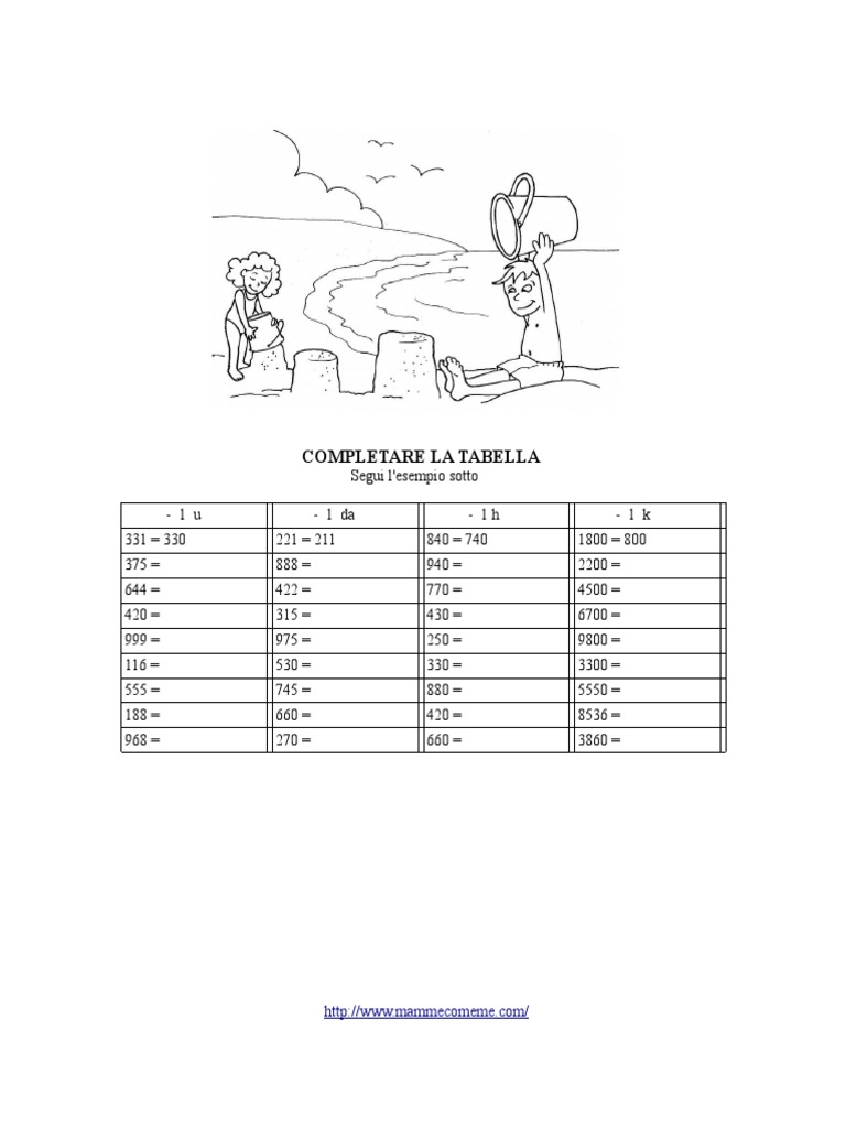 Schede Matematica Terza Elementare PDF | PDF