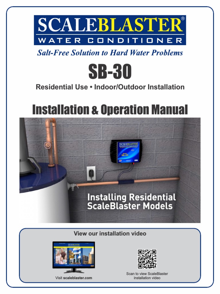 Installation & Operation Manual: Residential Use - Indoor/Outdoor ...