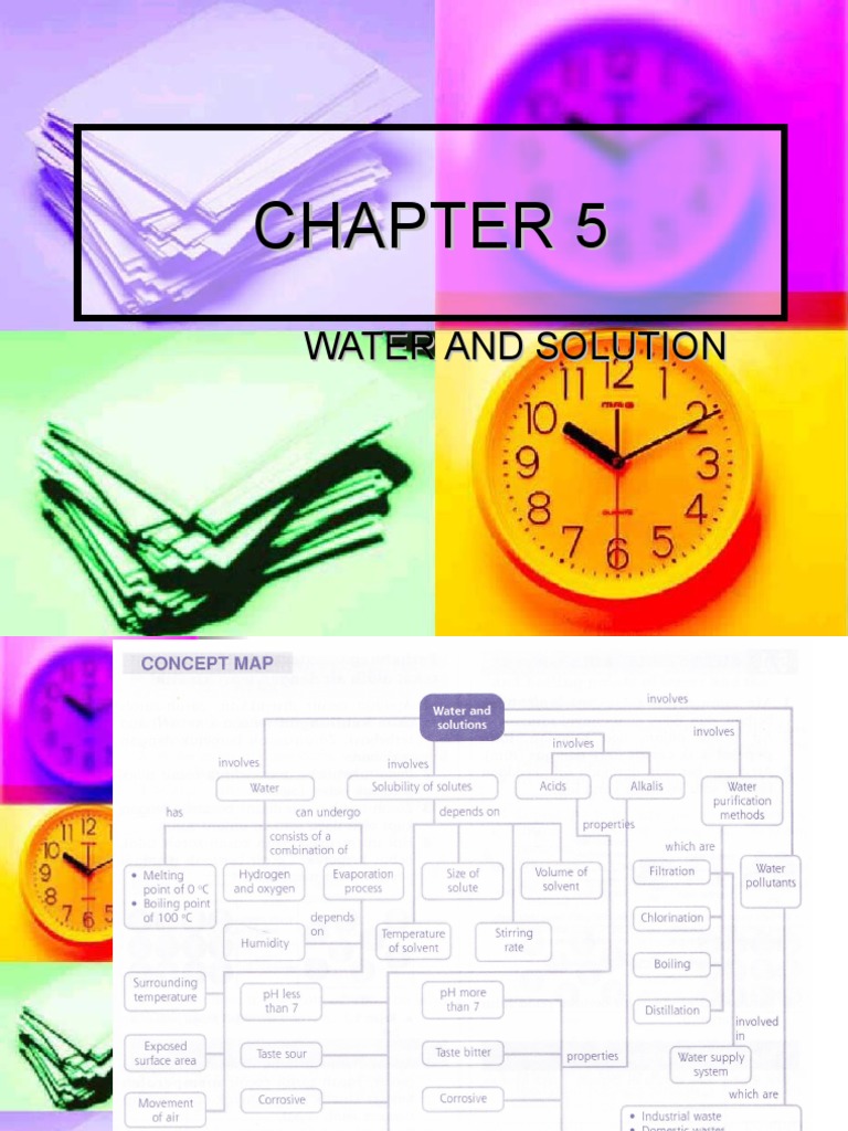 Water and Solution | PDF | Solution | Materials