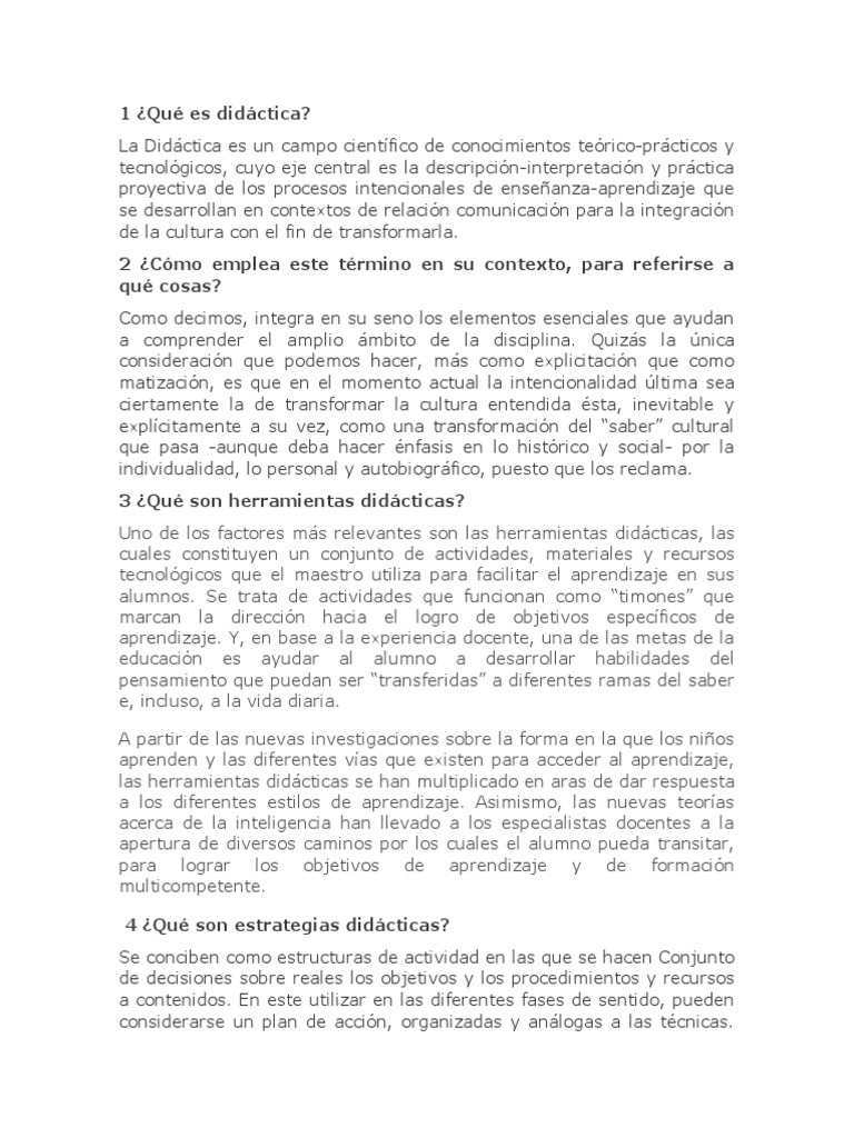 Extensión Propuesta de Tres Cuartillas. | PDF | Aprendizaje | Maestros