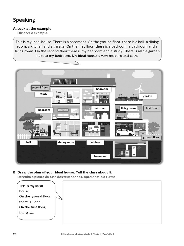 Ideal House and Study Room Plan | PDF