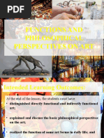 Chapter 2 - Functions of Art and Philosophy | PDF | Aristotle | Reason