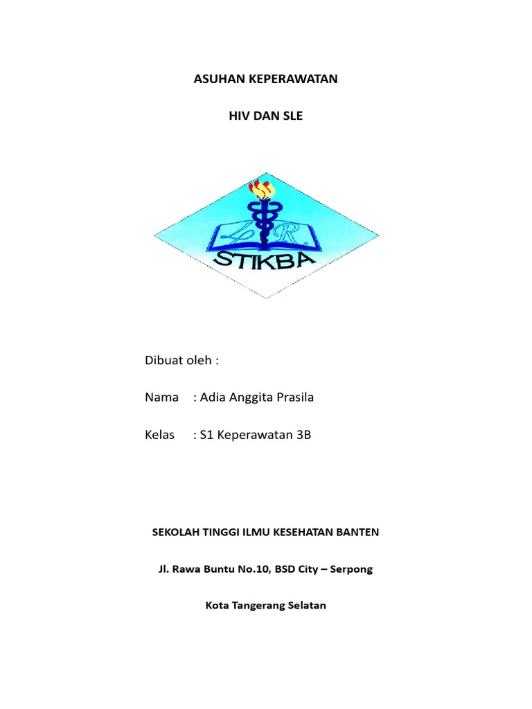 KMB 2 Askep Sle Dan Hiv | PDF | Pengembangan Diri | Sains & Matematika